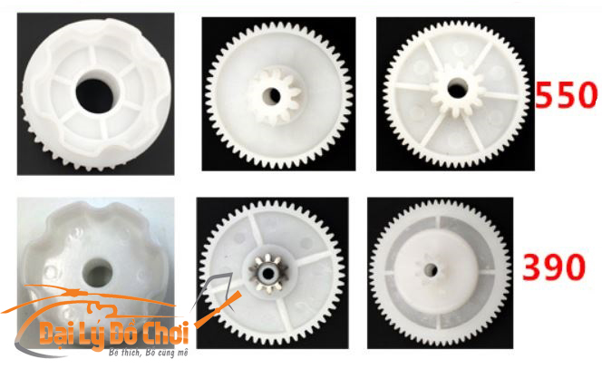 BRXD bánh răng xe điện trẻ em động cơ 380 390 550