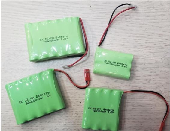 Pin 3A AAA 3.6V 4.8V 6V 7.2V cho đồ chơi, các thiết bị đặc thù